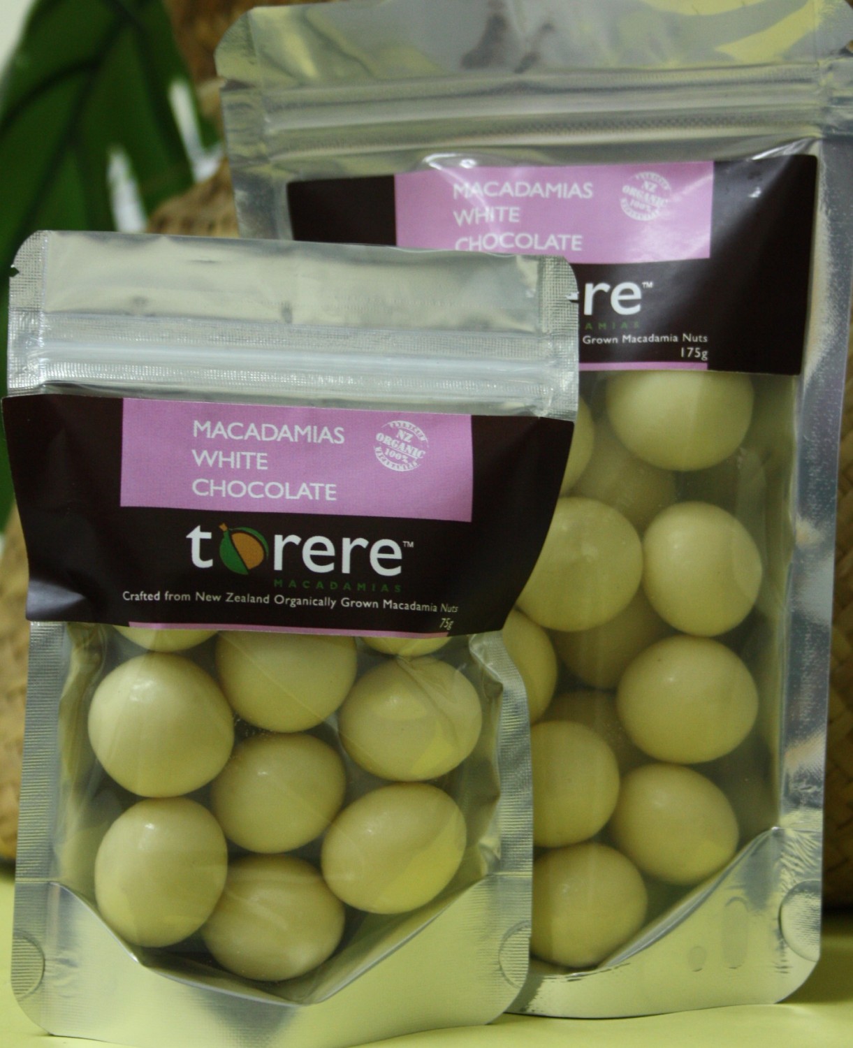 Macadamias – White Chocolate - Torere Macadamias